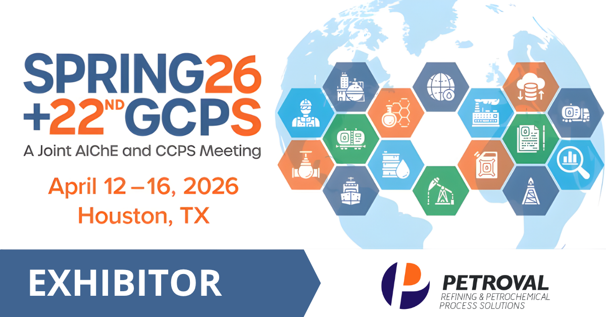 PETROVAL - 📢 AIChE 2026 in Houston