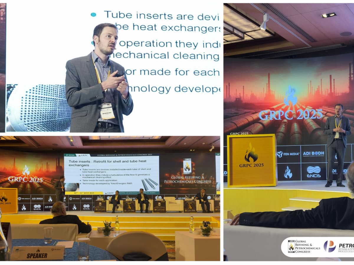 PETROVAL - Petroval at Global Refining & Petrochemicals Congress 2025 in Delhi.